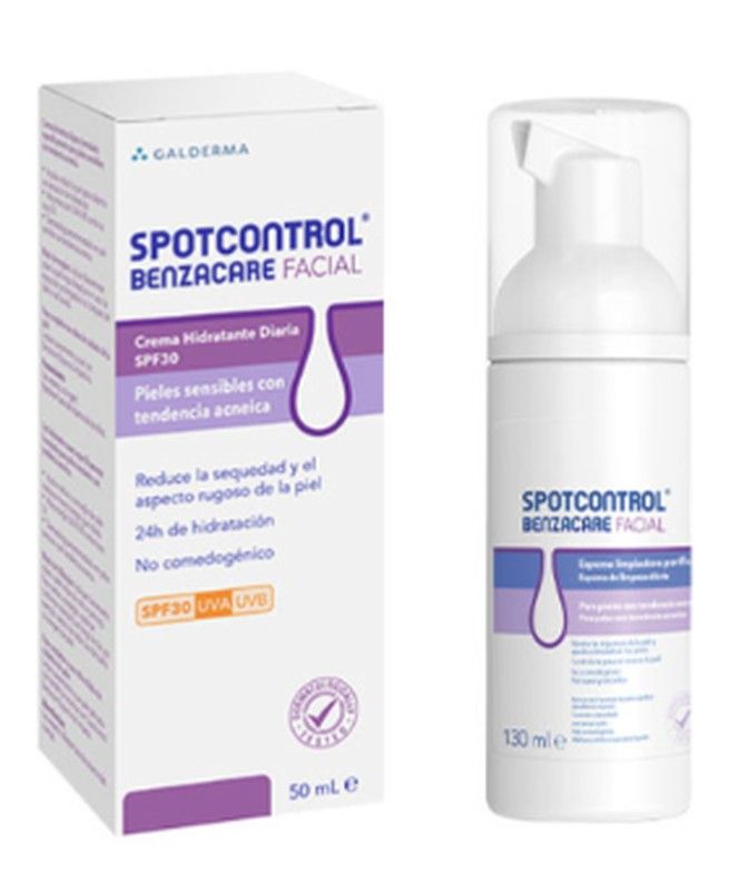Benzacare Spotcontrol facial espuma limpiadora130ml 175156 Acné ...