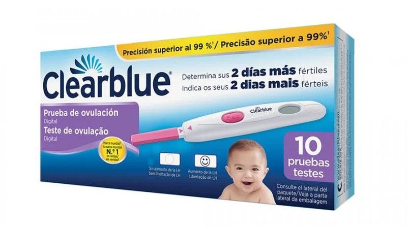 Teste de ovulação Clearblue Digital 151493 Kit de primeiros socorros ...