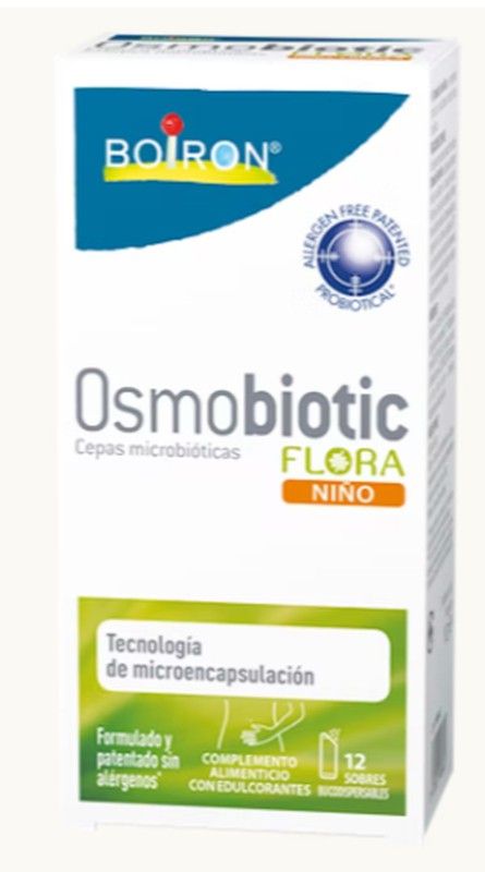 Osmobiotic Flora niño 12 sobres bucodispersables 199896 Salud ...