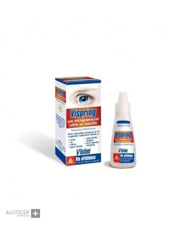 Vispring 500 microgramos/ml Colirio en solución 1 frasco 15 ml ...